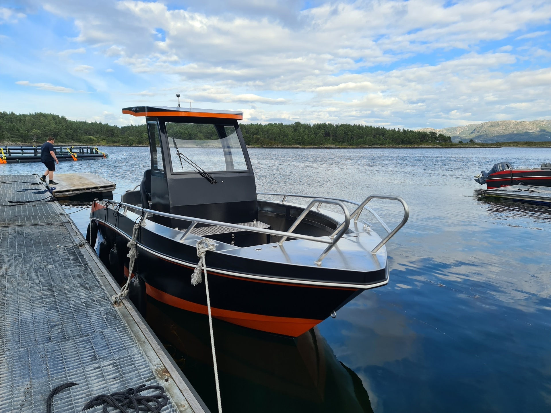 Brasøy sjøfiske boat 7 - Kværnø 630 hardtop, 20,5 ft/130 hp e/g/c ...